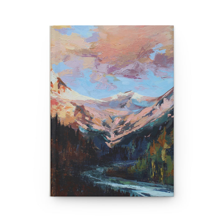 Mountain Notebook for Women | Prayer Journal | Lakin Rose Art
