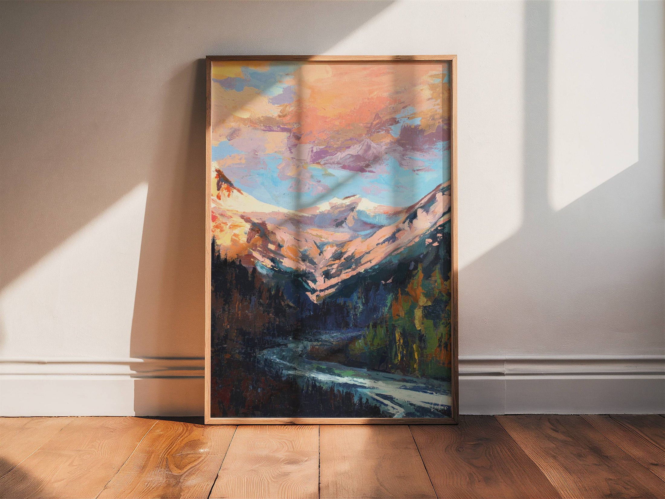 Mountain Print – Lakin Rose Art