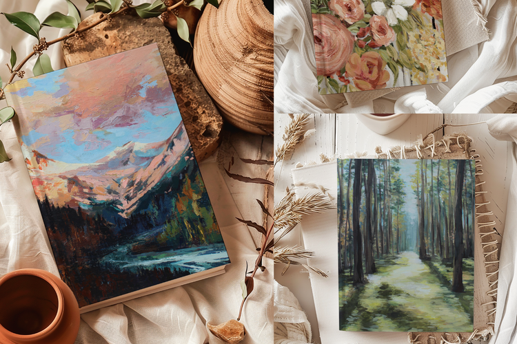 Lakin Rose Art | Original Wall Art | Nature Landscape Paintings